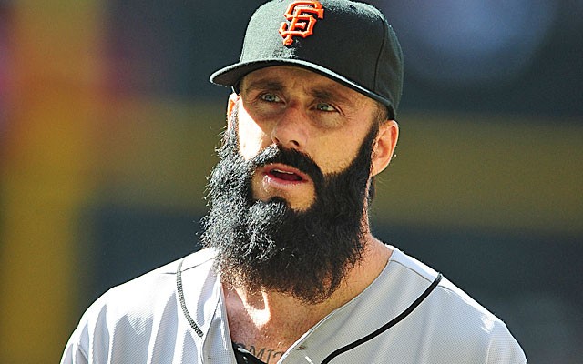Brian Wilson Beard Dodgers