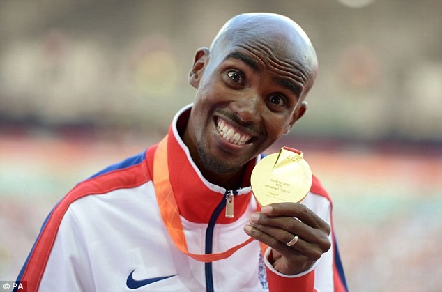 Mo Farah Speaking Fee and Booking Agent Contact